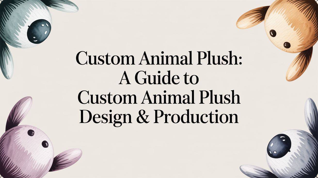 A Manufacturer's Guide to Custom Animal Plush Production